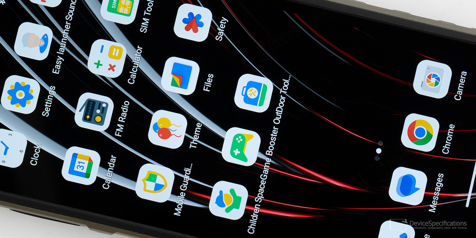 Ulefone Armor 22 Review - Display specifications and measurements