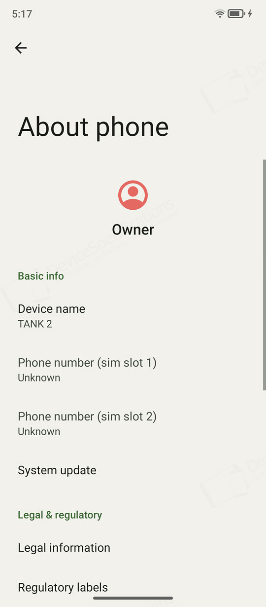 8849 Tank 2 by Unihertz Review - OS, UI, Settings menu, applications