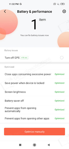 Xiaomi Redmi Note 9 Review - Battery capacity and battery life tests