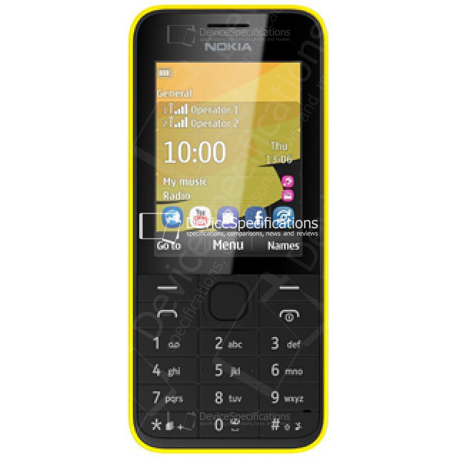 Nokia 208 - Características y especificaciones