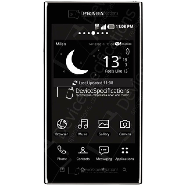 LG Prada 3.0 - Display