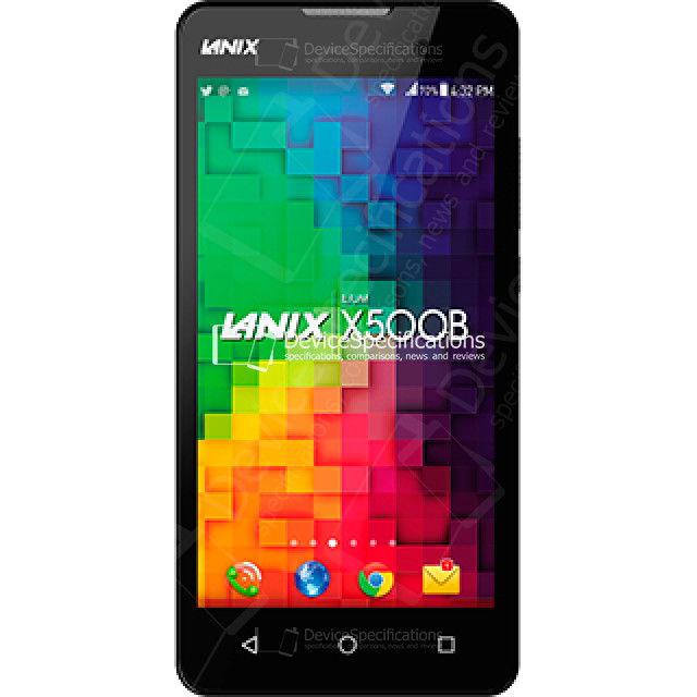 Lanix Ilium X500B - Características y especificaciones