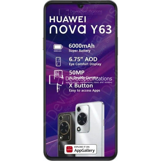 Huawei nova Y63 - Specifications
