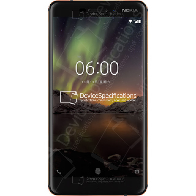 Nokia 6 Second generation - Specifications