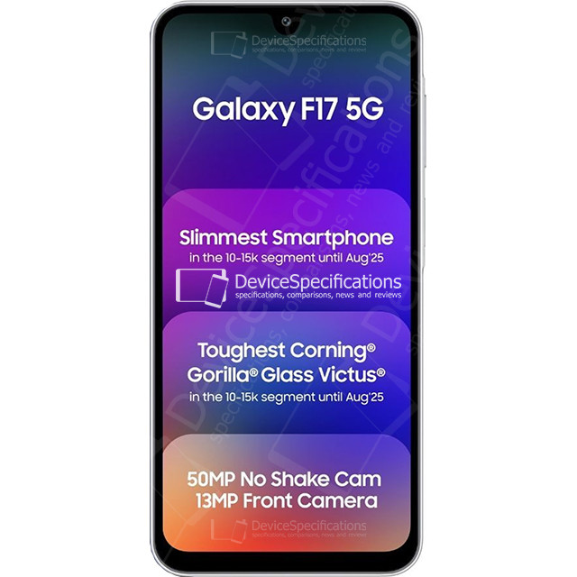 Samsung Galaxy F17 5G - Specifications