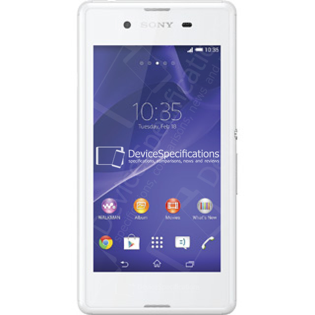 Sony Xperia E3 - Specifications