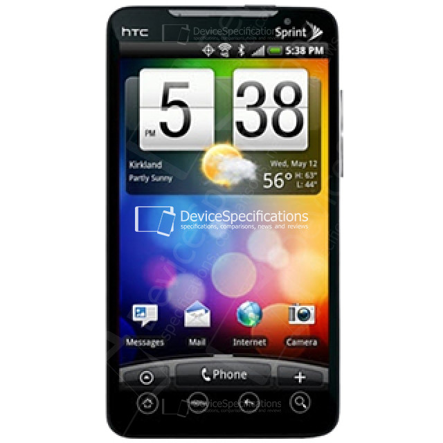 HTC Evo 4G - Specifications
