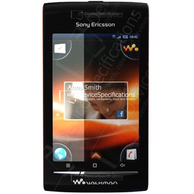 Sony Ericsson W8, E16i - Specifications