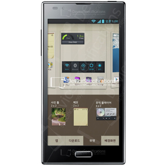 LG Optimus LTE II - Specifications