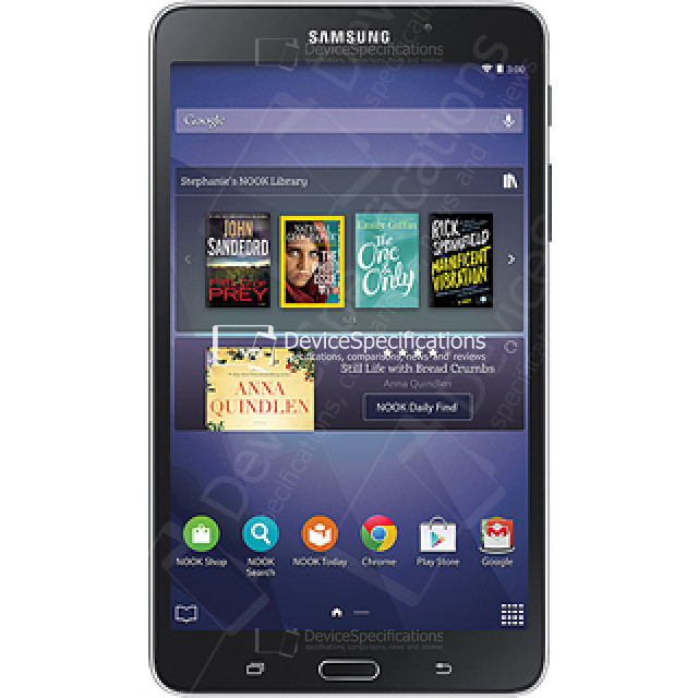 Samsung Galaxy Tab 4 Nook - Specifications