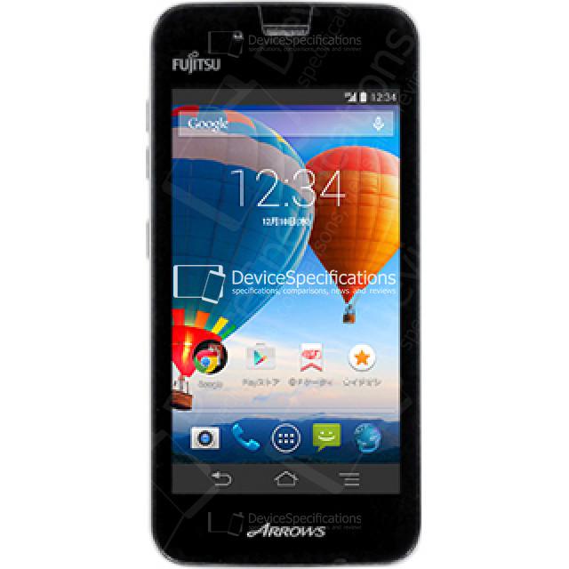 Fujitsu Arrows M01 - Specifications