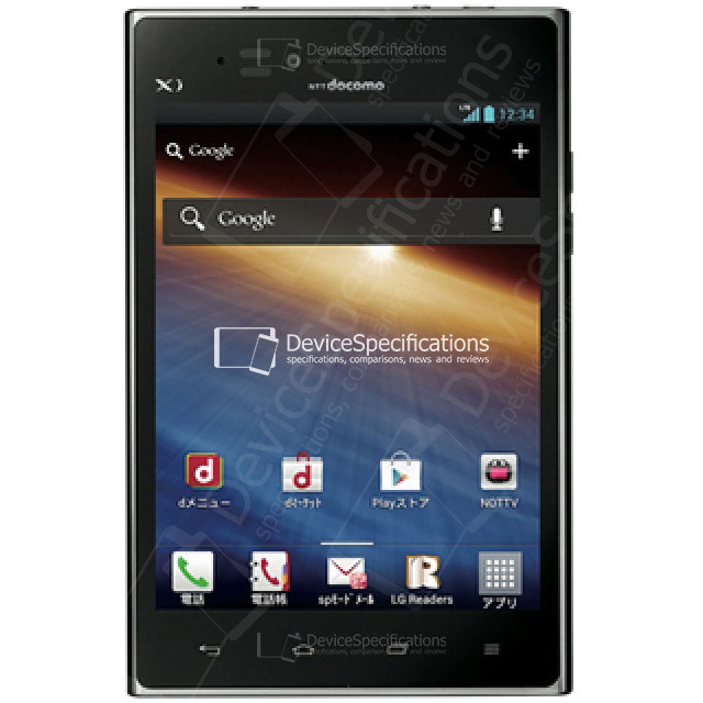 LG Optimus Vu F100L - Specifications