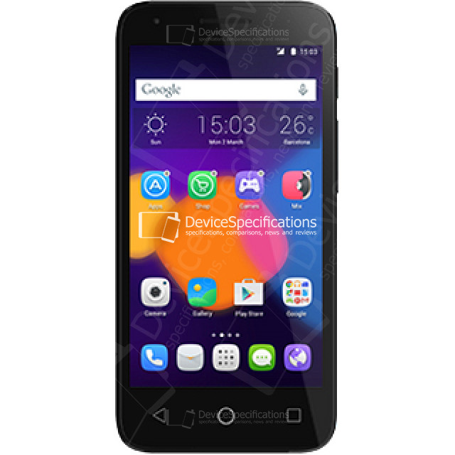 Alcatel Pixi 3 (4.5) 3G - Specifications