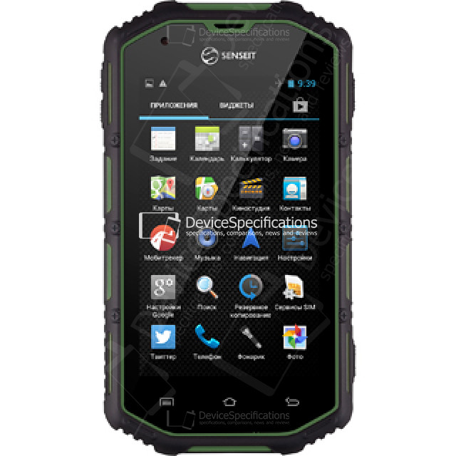 Senseit R390+ - Specifications