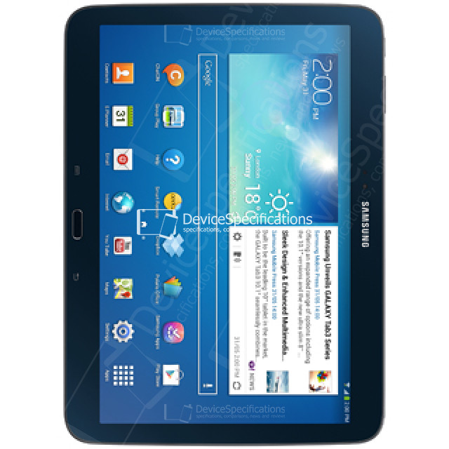 Samsung Galaxy Tab 3 10.1 - Características y especificaciones