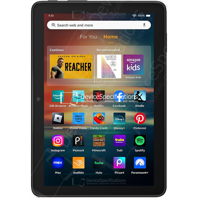 Amazon Fire HD 8 (2024) - Specifications