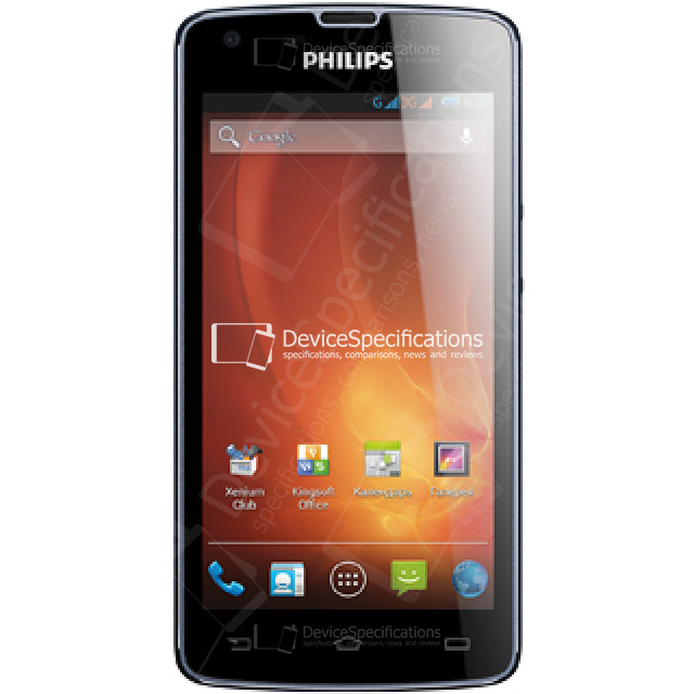 Philips Xenium W8510 - Specifications