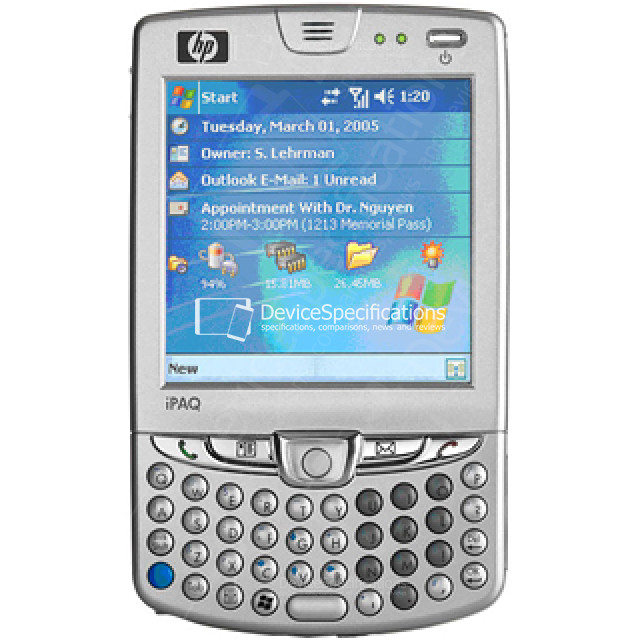 HP iPAQ hw6515 - Specifications