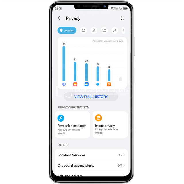 Huawei nova Y91 - Specifications