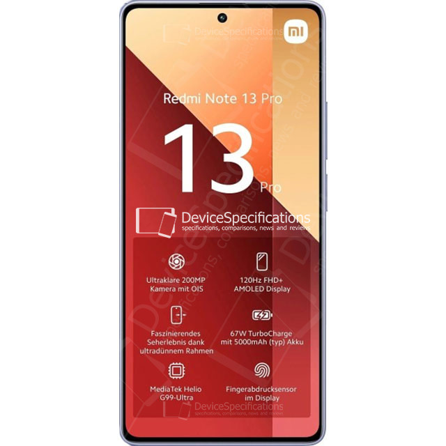 Xiaomi Redmi Note 13 Pro 4G - Características y especificaciones