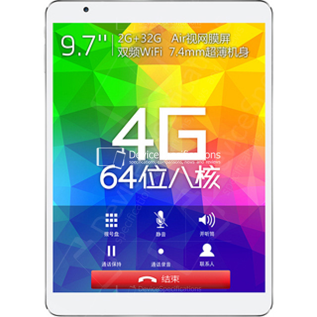 Teclast P98 4G - Specifications