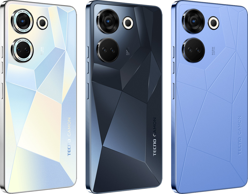Tecno Camon 20 Pro 5G, Camon 20 Pro, and Camon 20 are unveiled