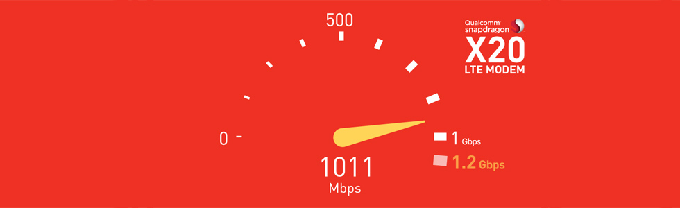Qualcomm unveiled the first Cat. 18 modem - the Snapdragon X20 LTE