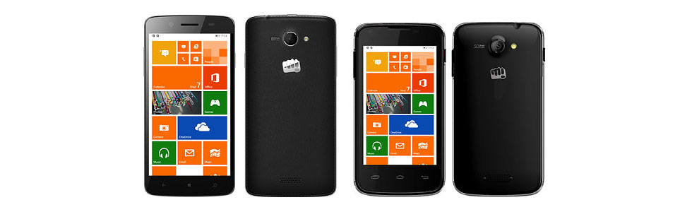 Micromax launches its first two Windows Phone 8.1 based smartphones