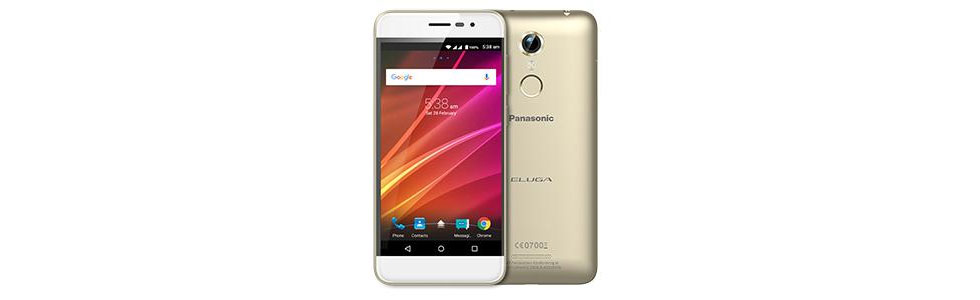 Panasonic presented the Eluga Arc - a 4G smartphone with a fingerprint ...