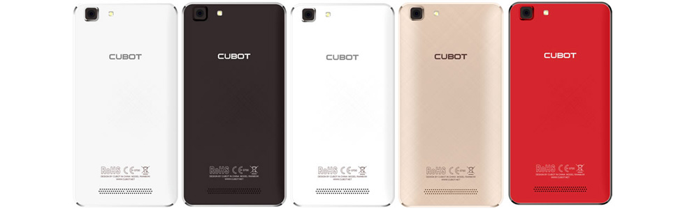Cubot announced the Rainbow with a 5" IPS HD display and a 2200 mAh battery