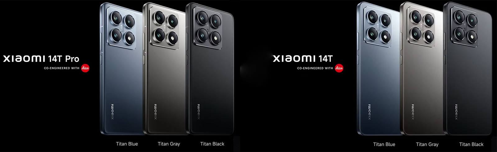 Xiaomi 14T Pro and Xiaomi 14T go official globally