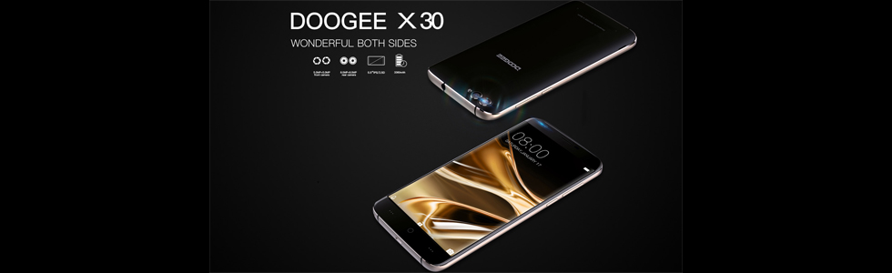 Doogee X30 arrives with two rear and two front cameras