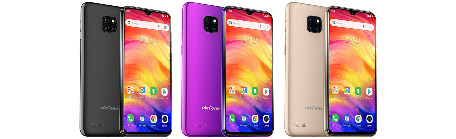 Ulefone Note 7 based on Android Go is official, sports three rear cameras