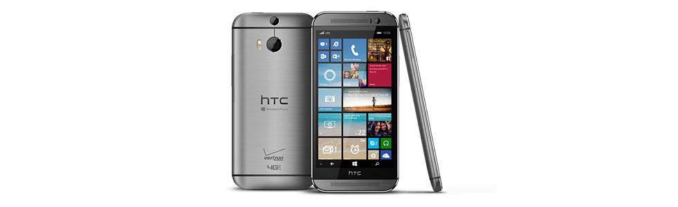 HTC One (M8) for Windows is now available exclusively via Verizon